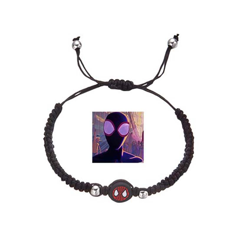 Spiderman Bracelet For Couple Gwen And Miles Spider Man And Spider Girl ...