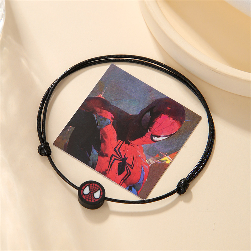 Spiderman Bracelet For Couple Gwen And Miles Spider Man And Spider Girl ...