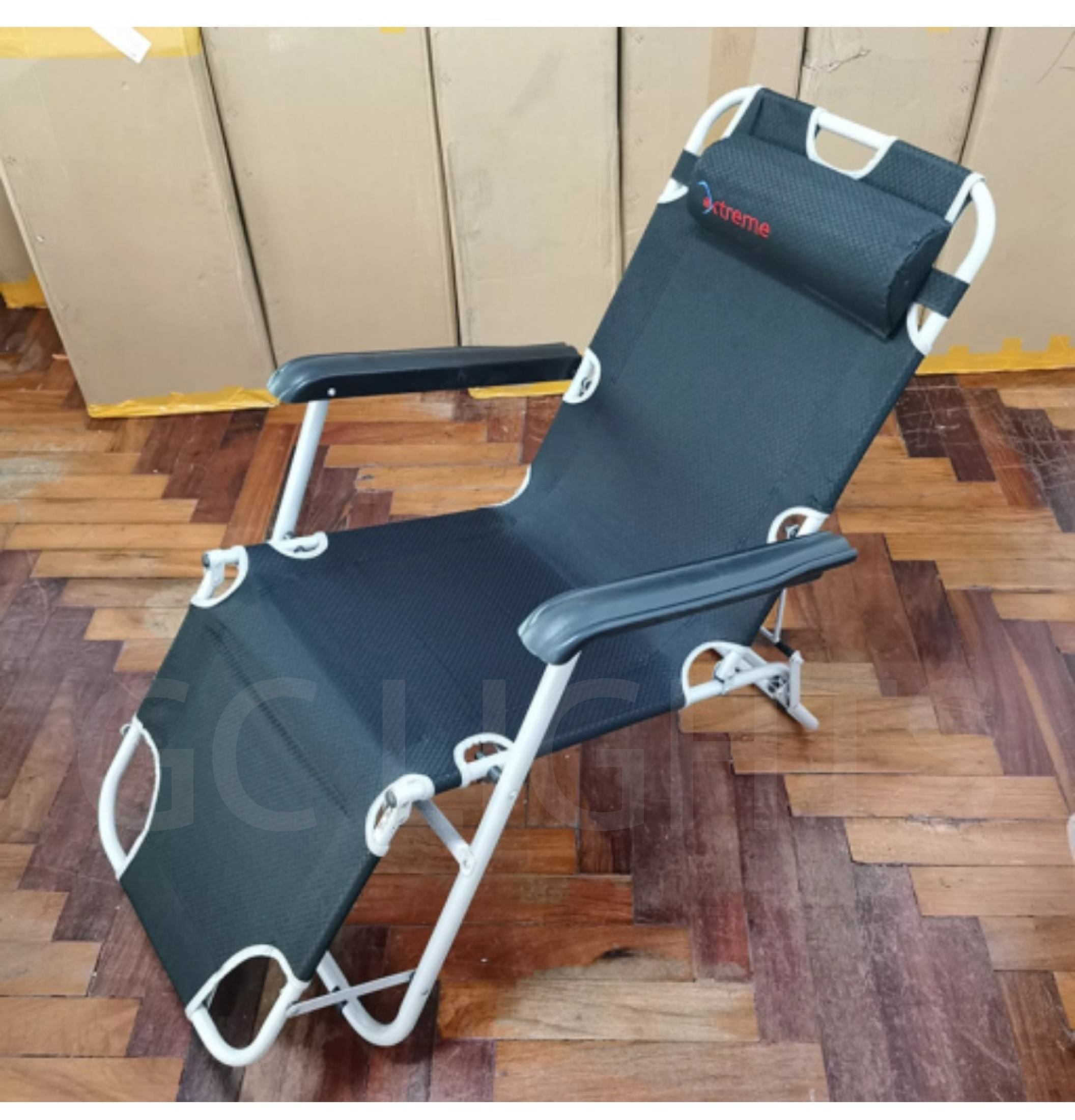178CM Portable 2in1 Folding Chair Folding Bed Recliner Sleeping Loung ...