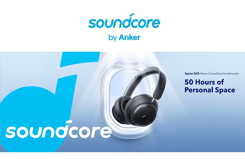 Original Anker Soundcore Space Q45 Wireless Bluetooth Headphones ANC ...