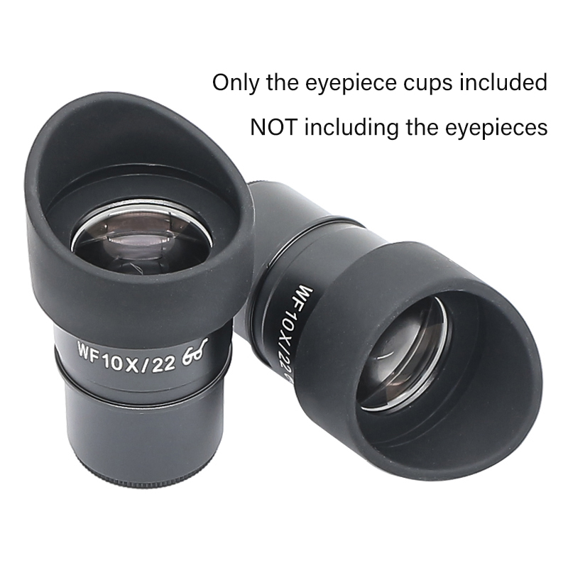 Two Pieces Rubber Eye Cups Eye Guards Caps for 32-35mm Microscope ...
