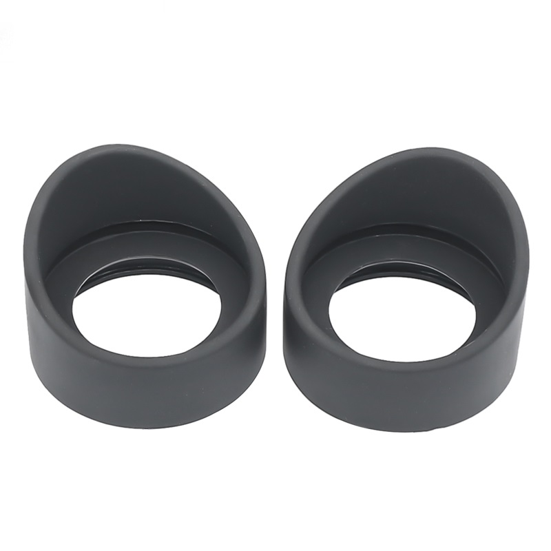 Two Pieces Rubber Eye Cups Eye Guards Caps for 32-35mm Microscope ...