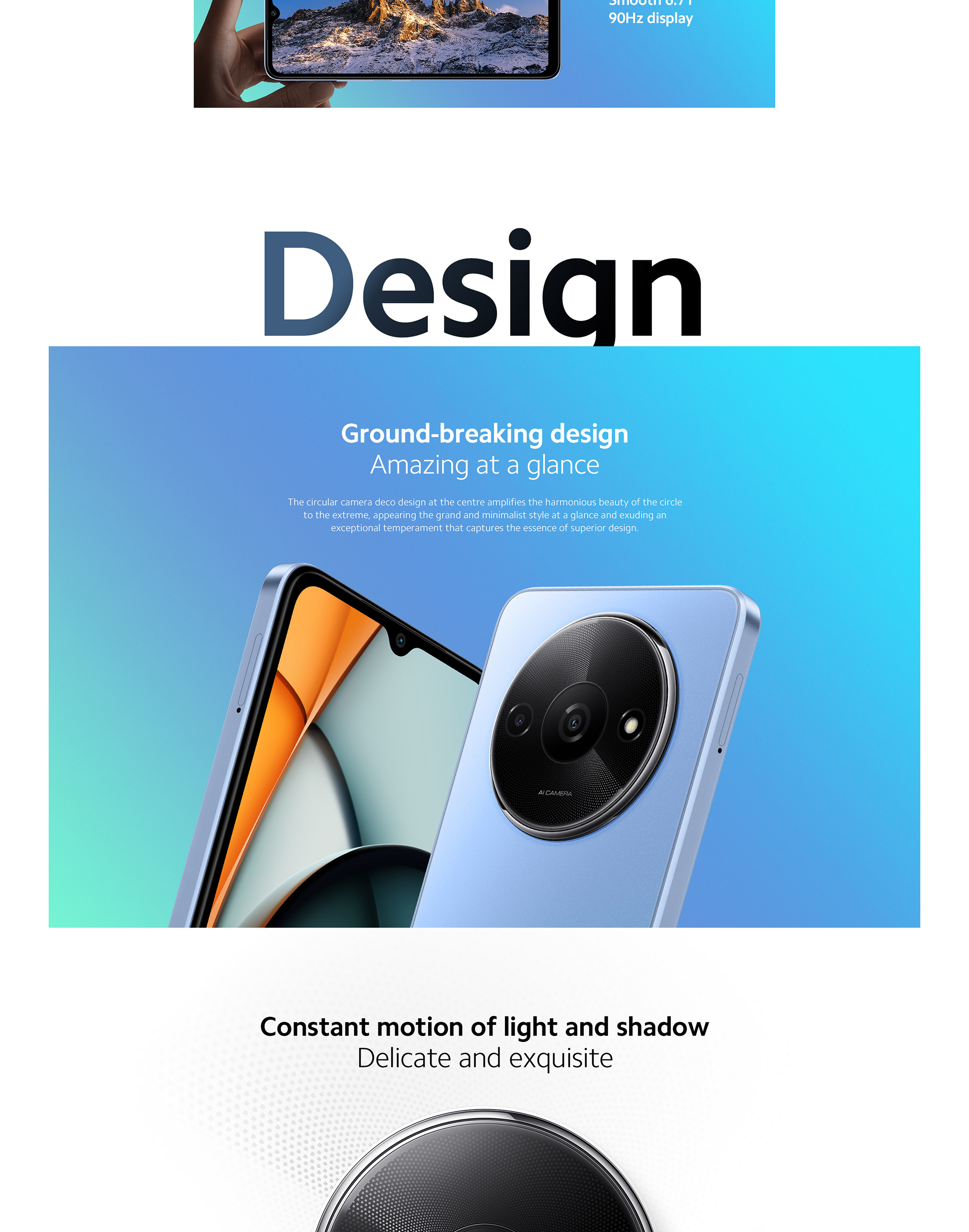 Xiaomi Redmi A3 3+64GB/4+128GB Global Version With 1-year Warranty ...