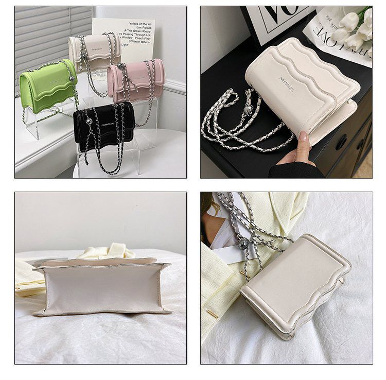 Chain Mini Square Bag Spring New Fashion Shoulder Crossbody Purse Women ...