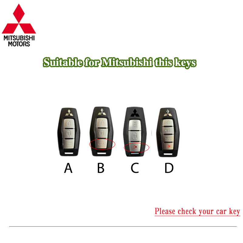 2/3/4 Button Mitsubishi car Remote Key Case For Mitsubishi Triton ...