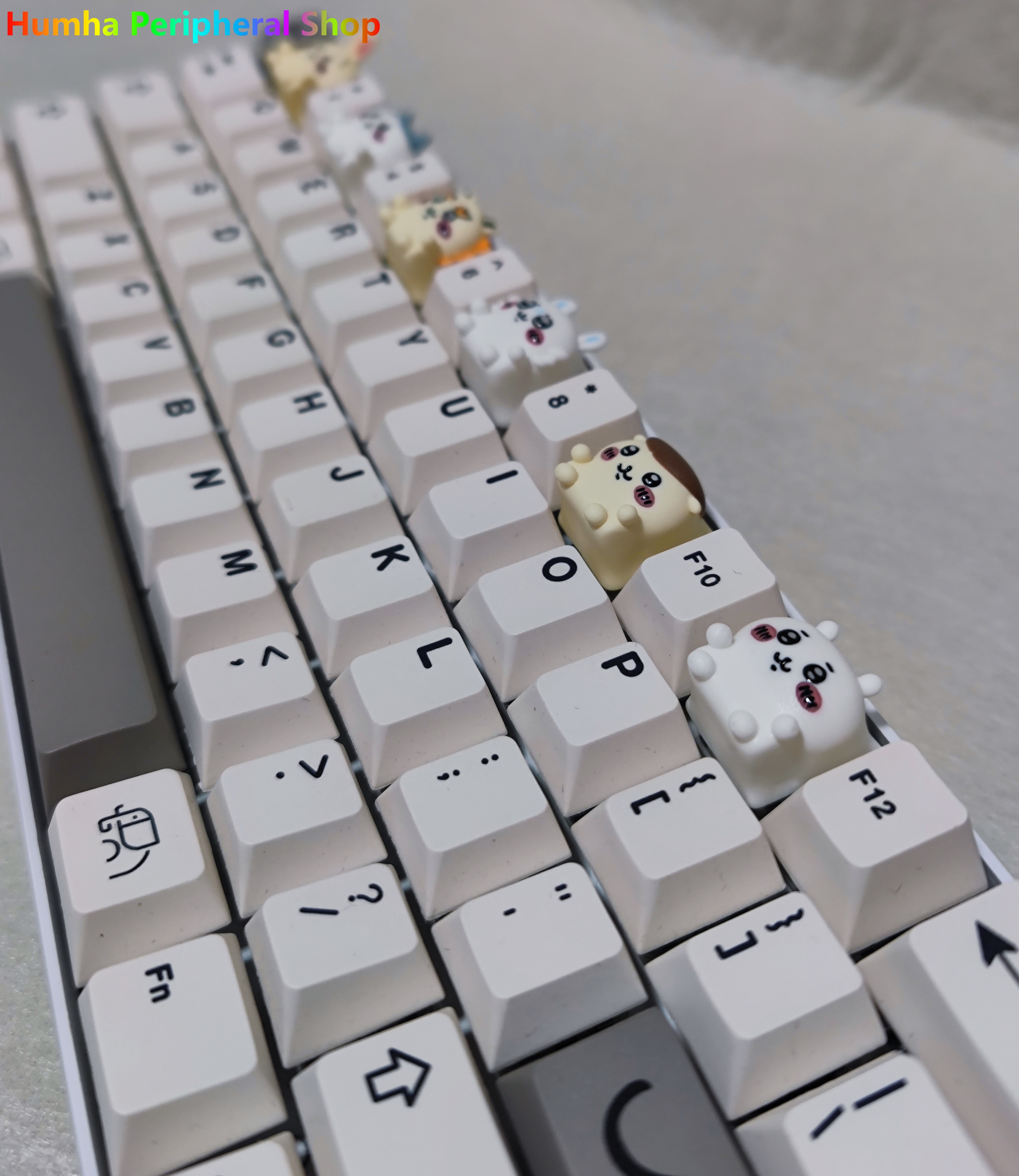 Humha artisan keycap Chiikawa keycap Hand made Resin keycap mechanical ...