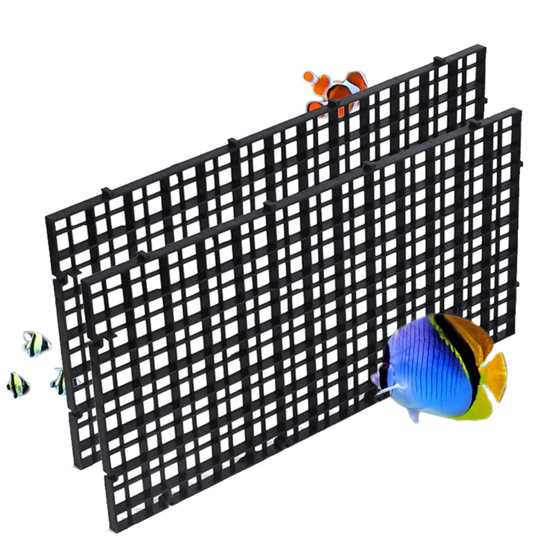 Fish Tank Isolation Board Bottom Divider Aquarium Grid Divider black ...