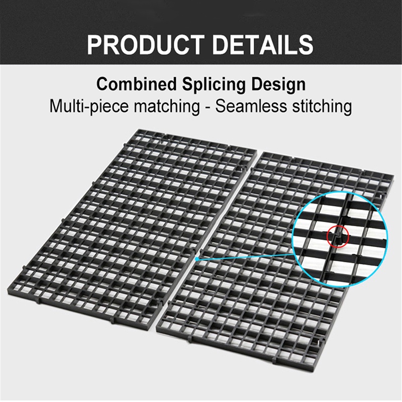 Fish Tank Isolation Board Bottom Divider Aquarium Grid Divider black ...