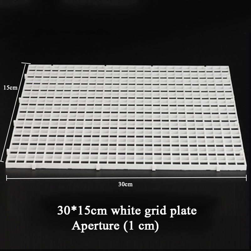 Fish Tank Isolation Board Bottom Divider Aquarium Grid Divider black ...