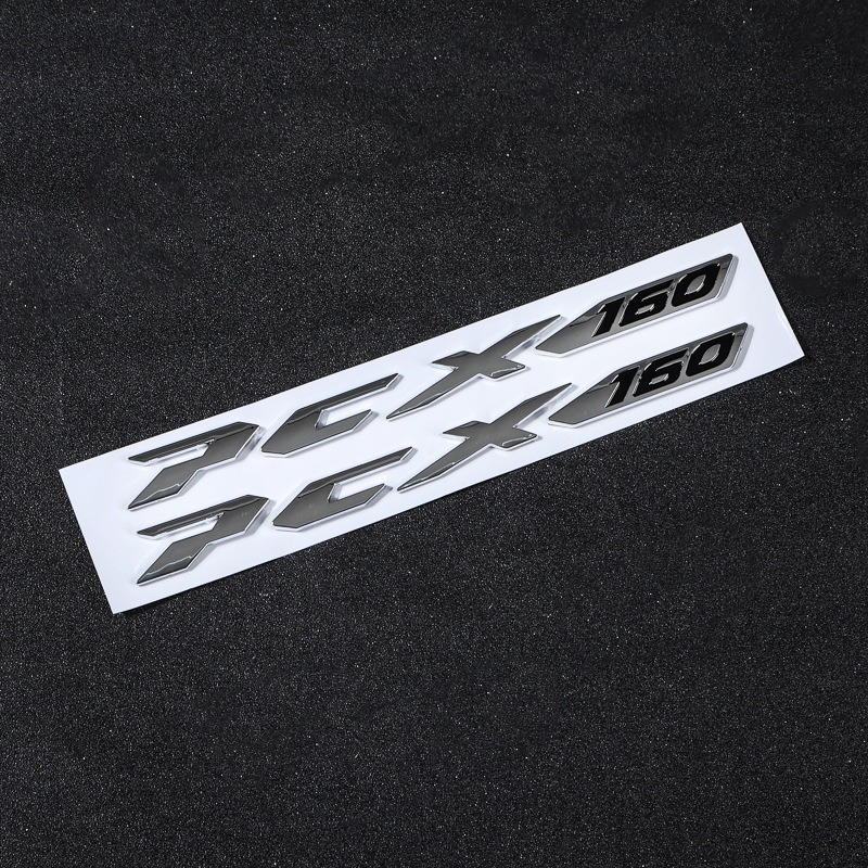 1 pair For HONDA PCX 160 3D Emblem Hard ABS Stickers for HONDA ...