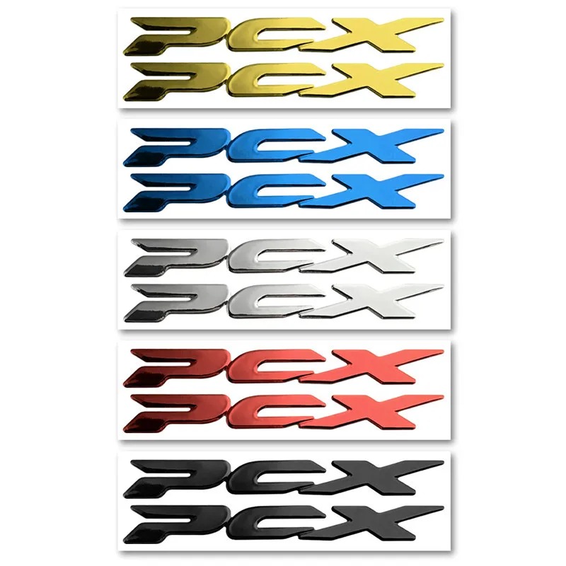 1 pair HONDA PCX Scooter 3D Emblem Decoration Stickers for HONDA PCX ...