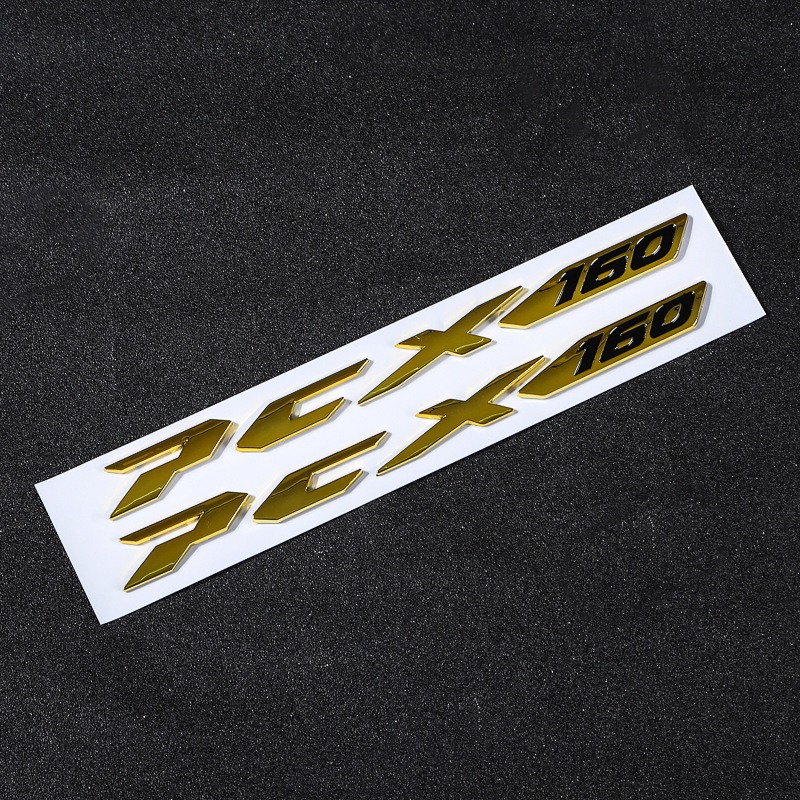 1 pair For HONDA PCX 160 3D Emblem Hard ABS Stickers for HONDA ...