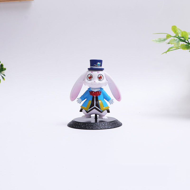 3Pcs/Set Shangri-La Frontier Anime Figure Sanlak Sun Rabbit PVC Action ...