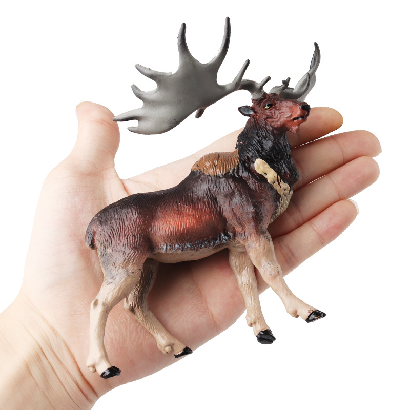 Ancient Animal Solid Megaloceros Deer Extinction Simulation Model ...
