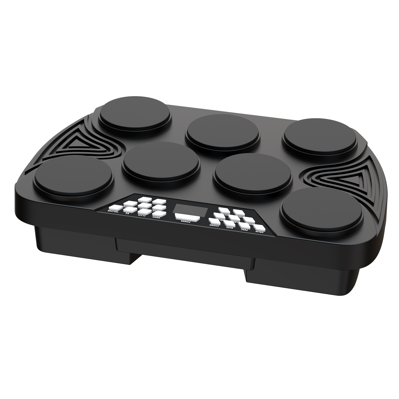 Multifunction Drum Pad Portable Electronic Drum Set 7 Velocity ...