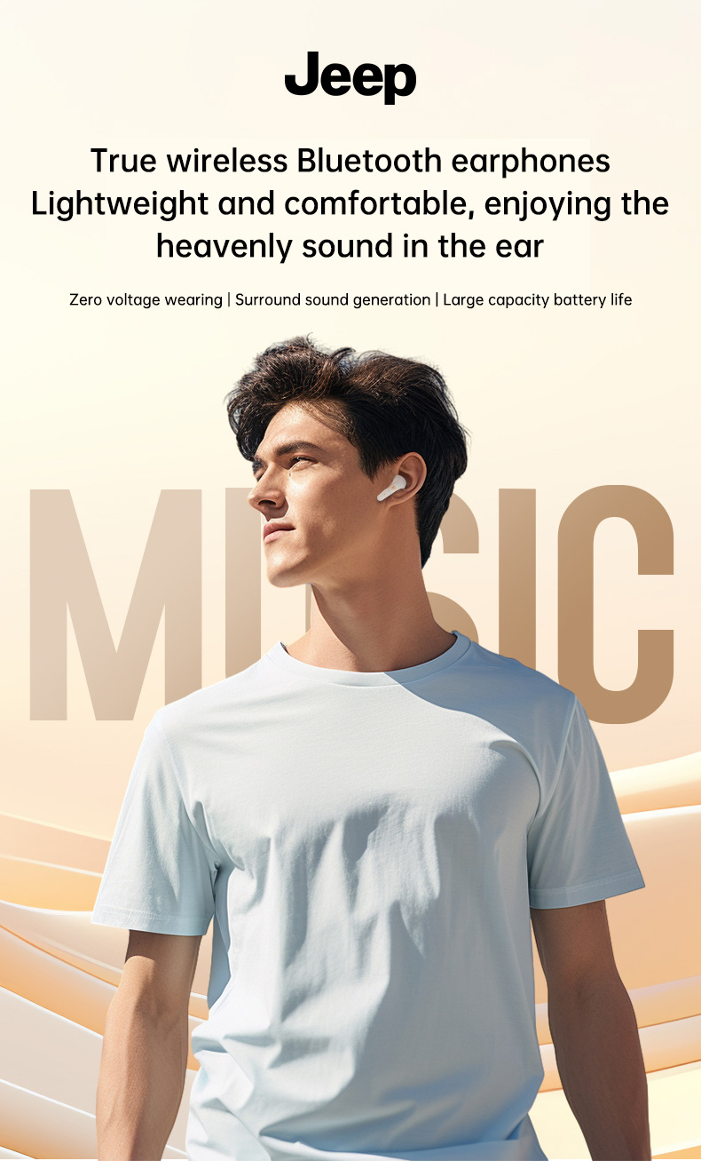 Jeep JP EW009 True Wireless Earbuds Bluetooth 5.3 Earphones HD Call ...