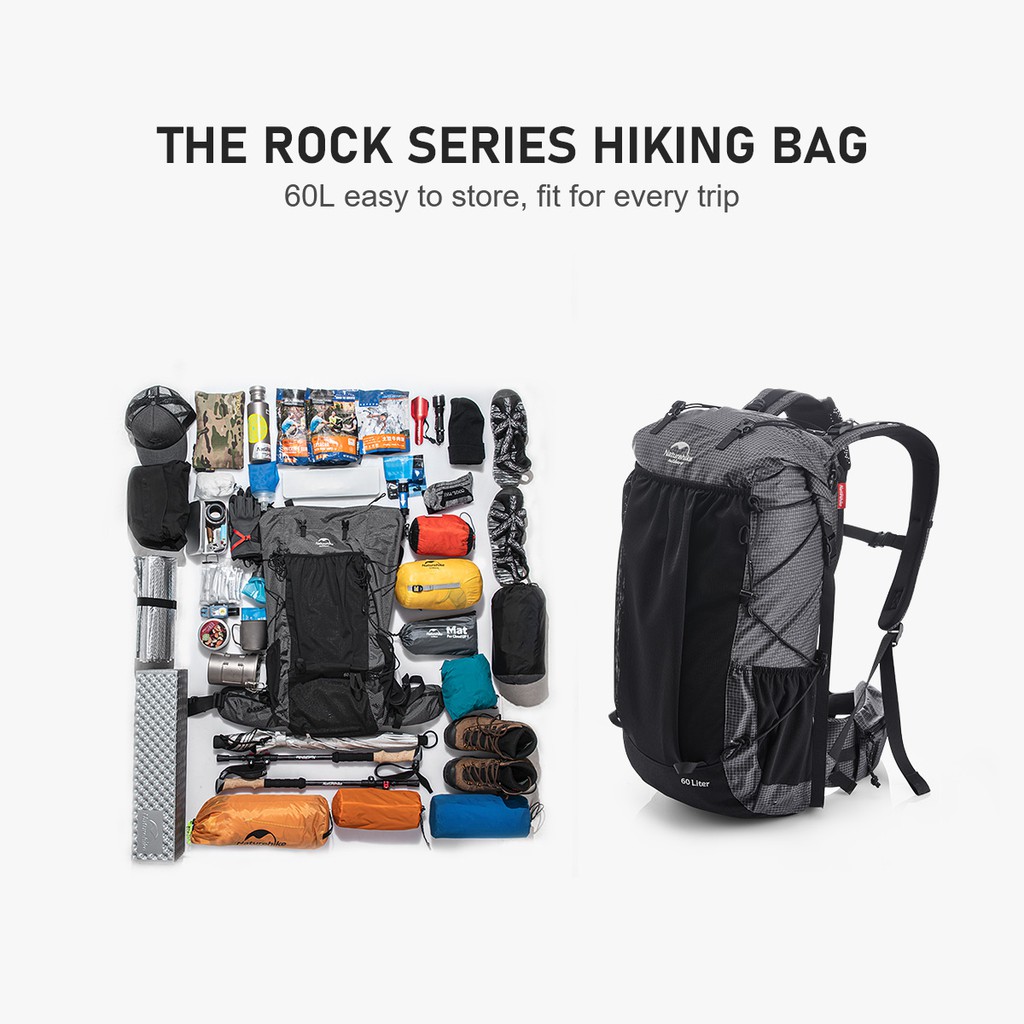 Naturehike Climbing Bag Outdoor Hiking Large Capacity Travel Hiking ...