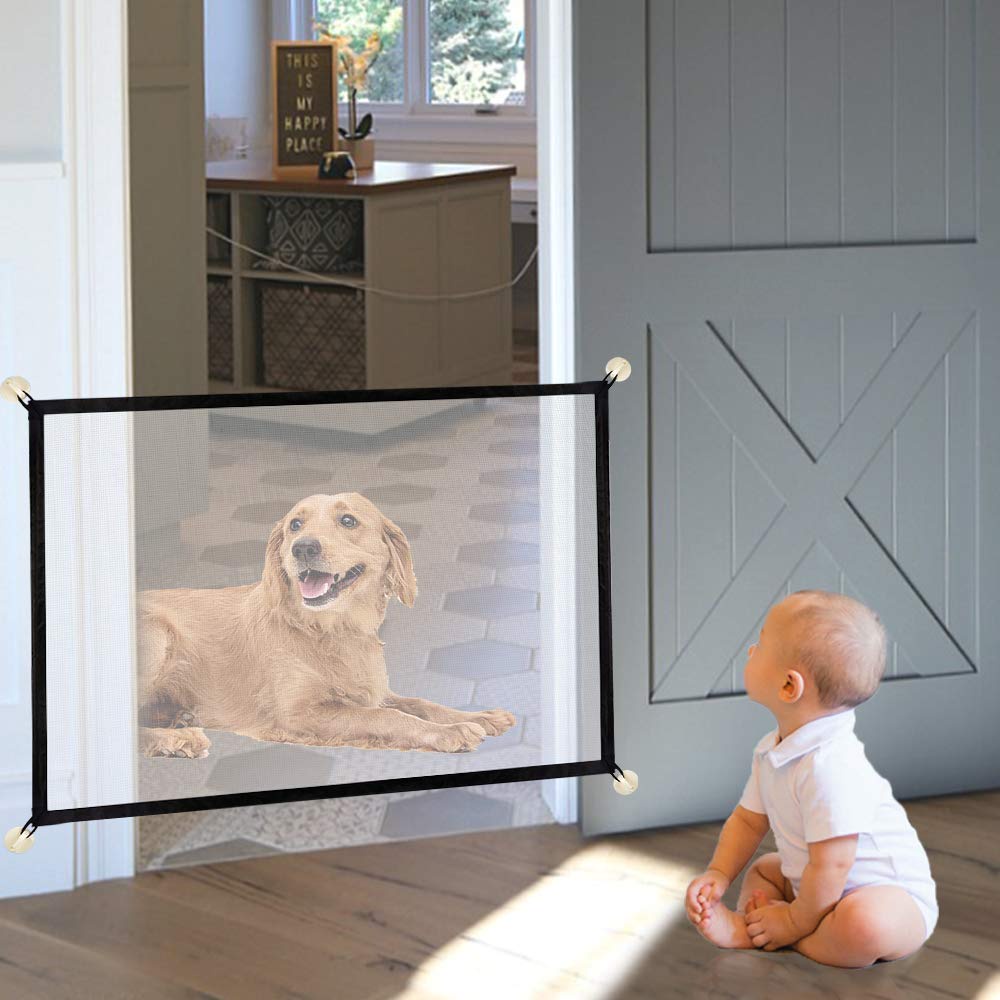 Pet Daycare Dog Cat Magic Pet Fence Portable Pet Mesh Net Fence Safe ...