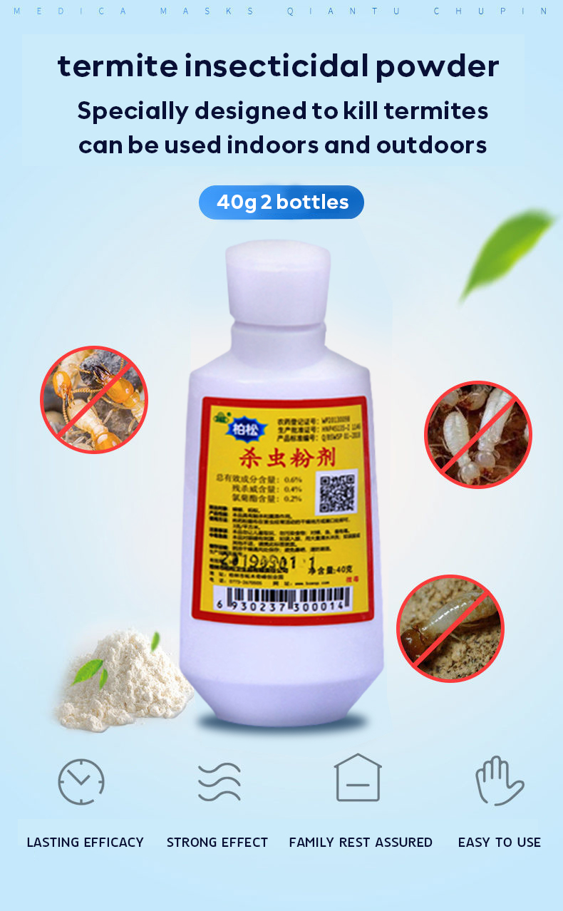 Buy 1 get 4 Termites killer Ants killer powder 40g Infect death destroy ...