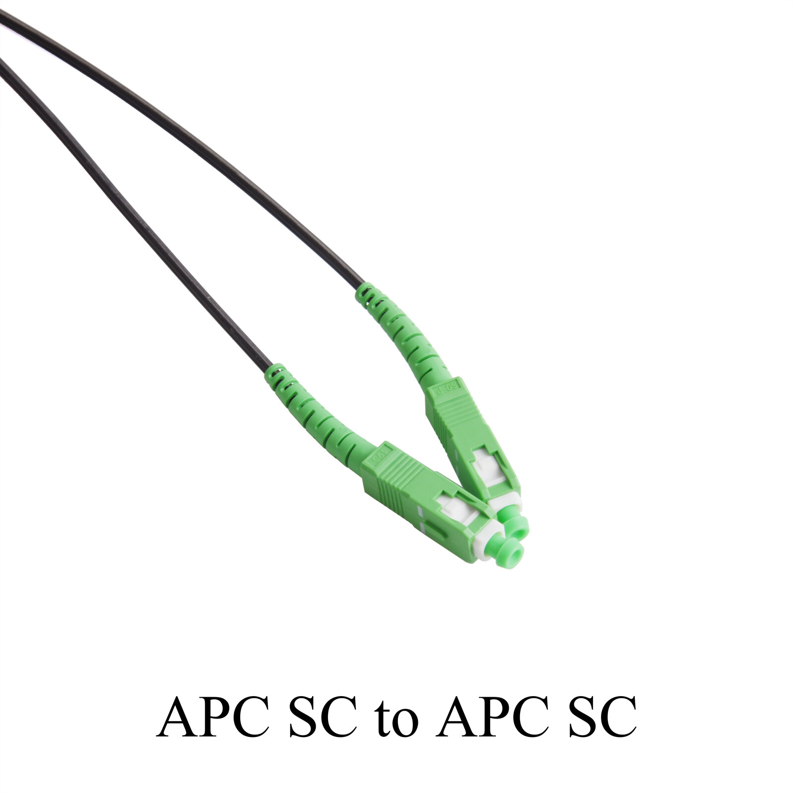 Fiber Optic Extension Wire APC SC to APC SC Single-mode Single-core ...