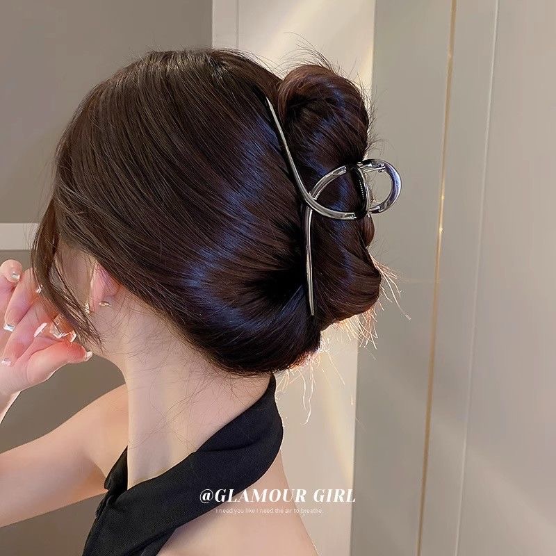 Grab Clip Oversized French High-End Grab Clip Metal Glossy High-End ...