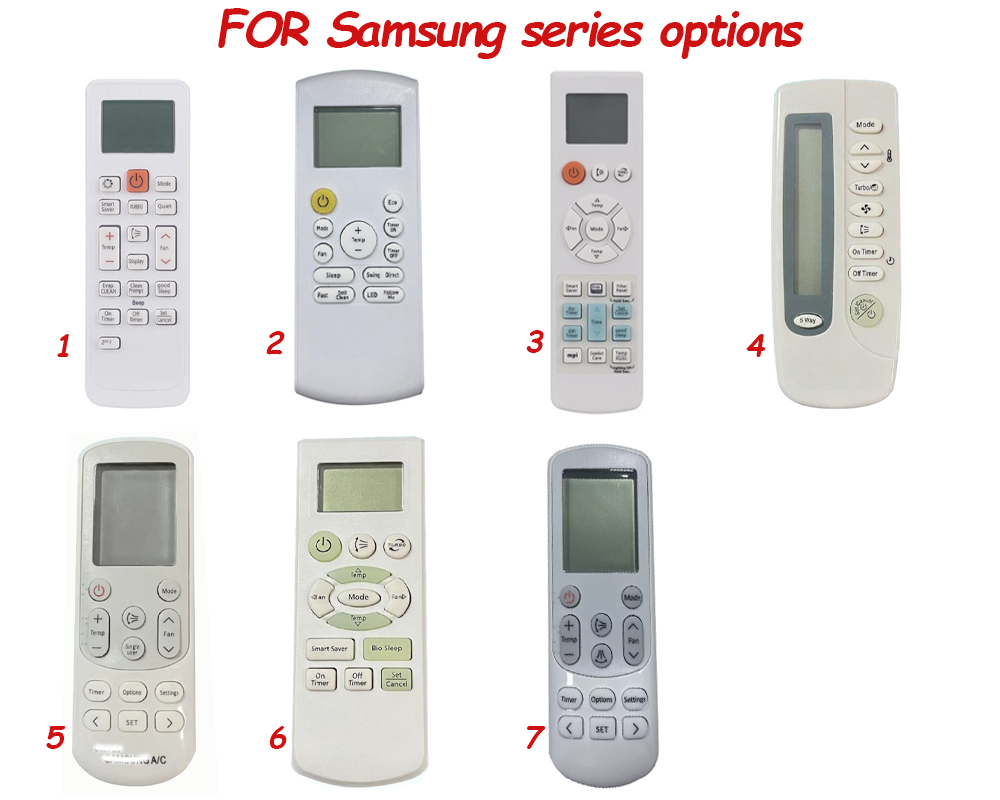 [Nilank] Universal Remote Control Samsung Air Conditioner Remote ...