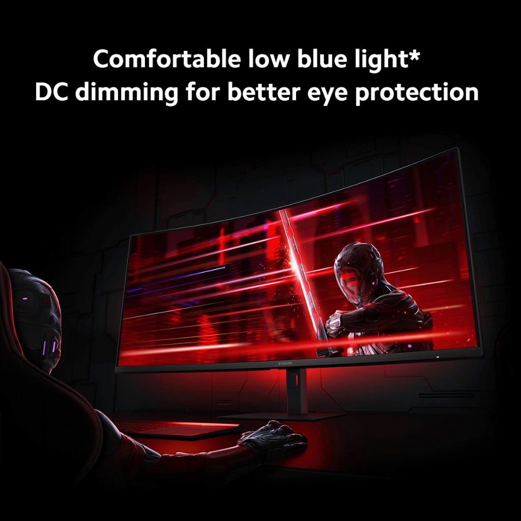 【3 Year Warranty】Xiaomi G34WQi 34Inch Curved Gaming Monitor 3440x1440 ...