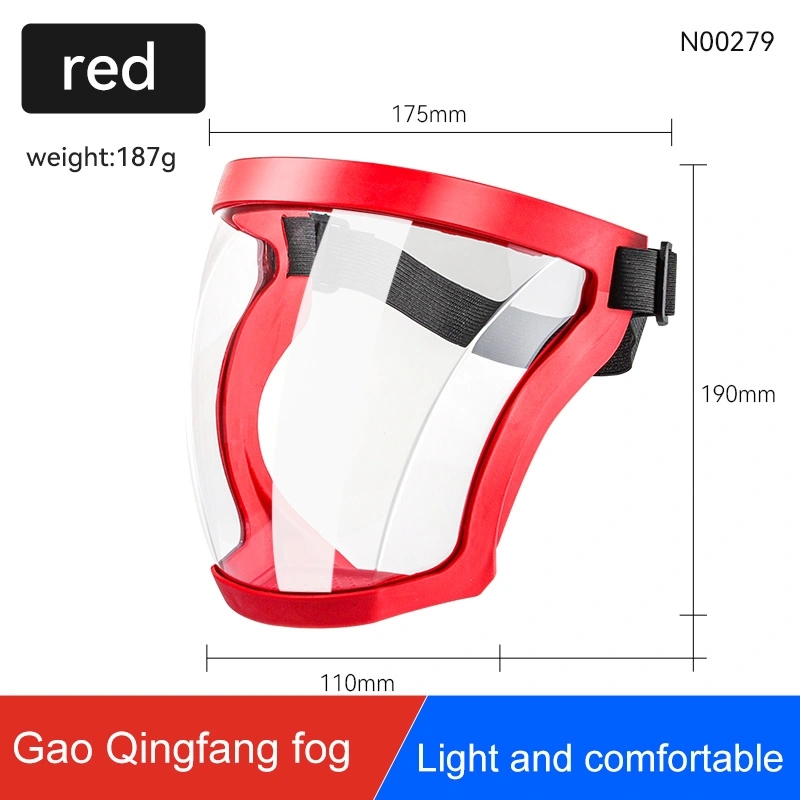 High-Transparent Full Face Protective Mask – Breathable, Anti-Fog, Dust ...