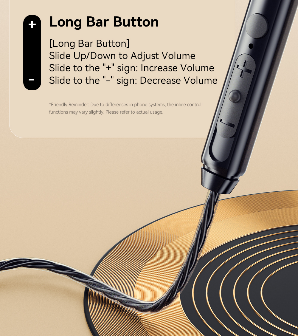 Essager Wired Earphone 3.5mm Type C Digital Chip In Ear Headphone Wire ...