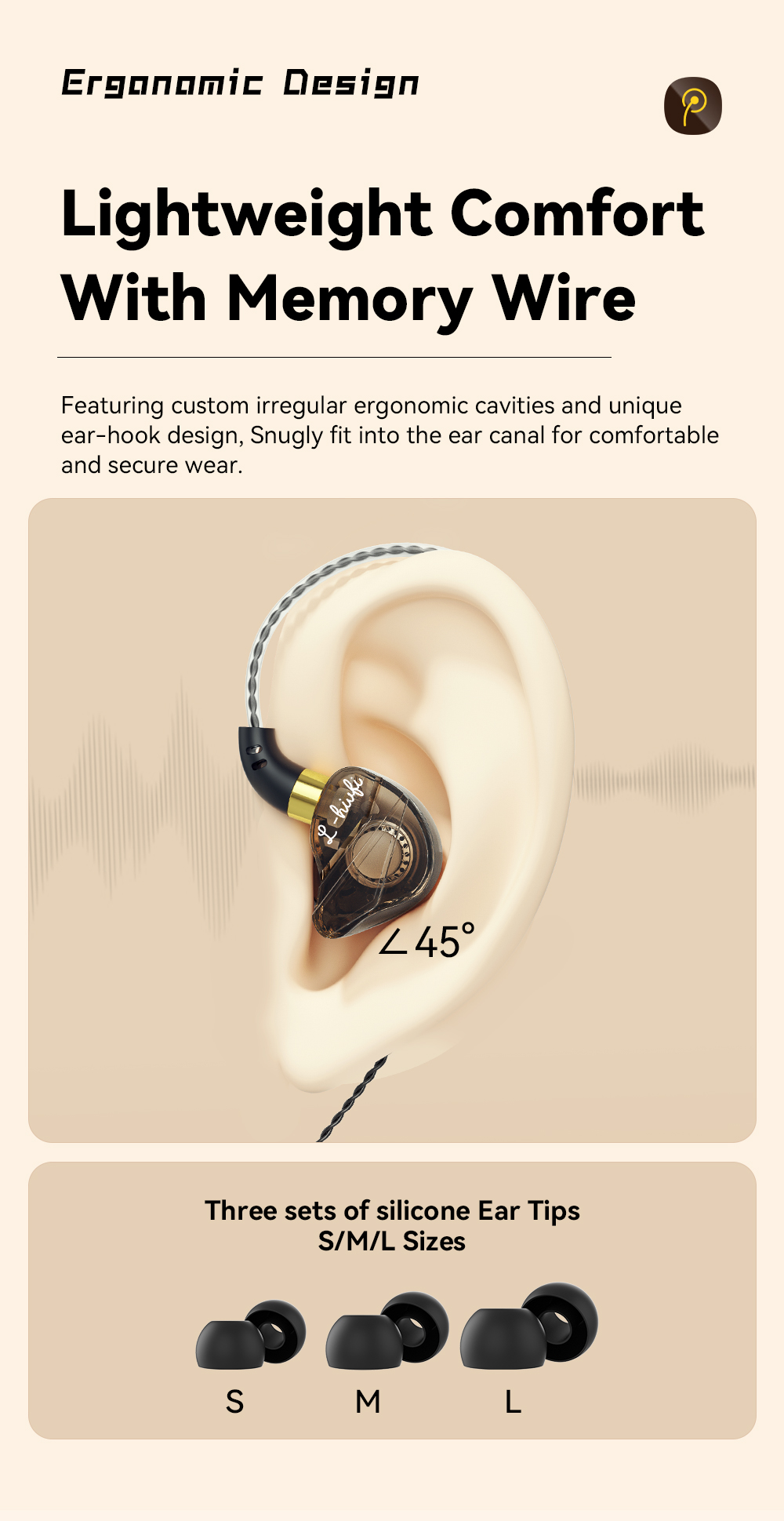 Essager Wired Earphone 3.5mm Type C Digital Chip In Ear Headphone Wire ...