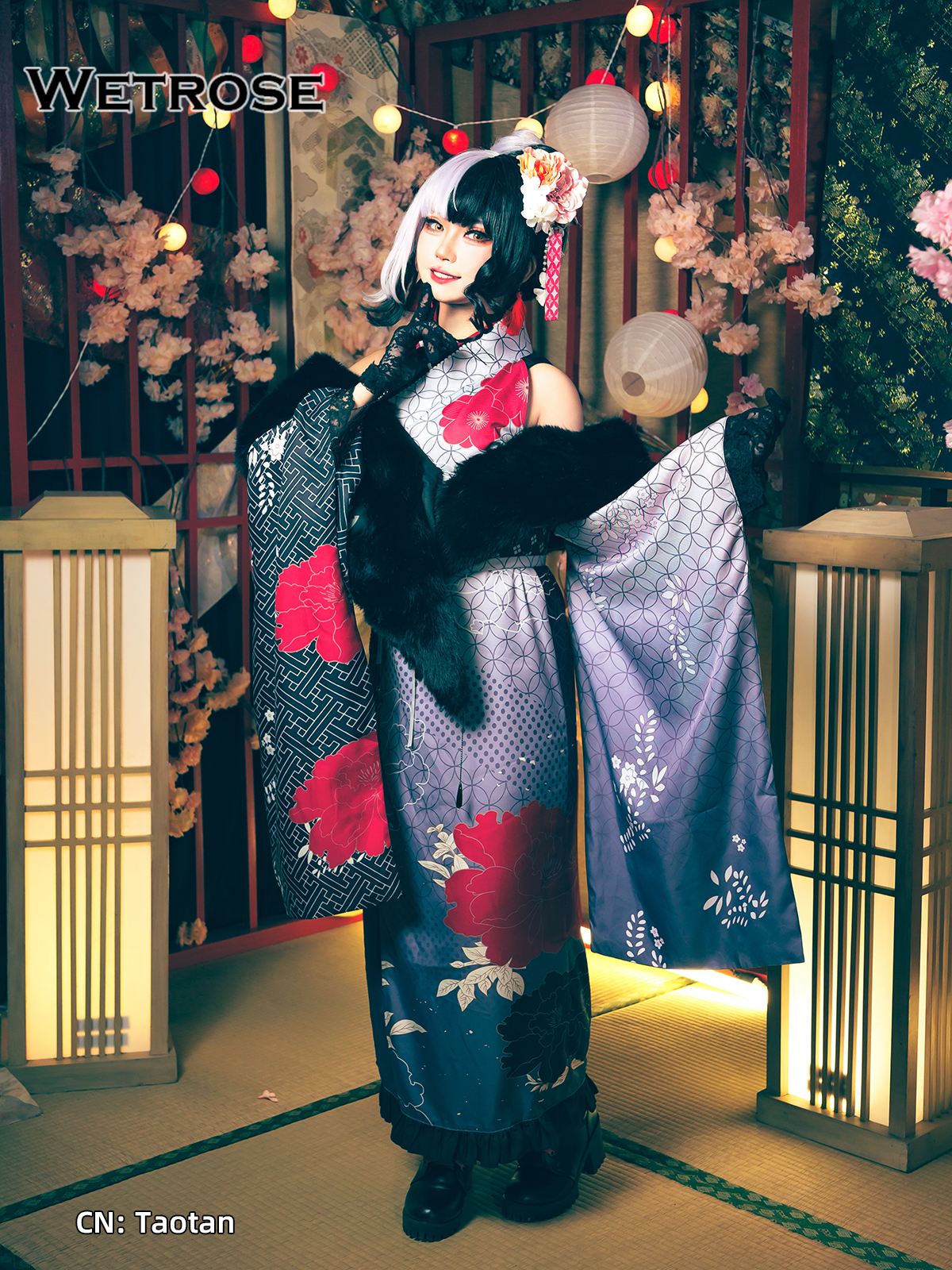 [Wetrose] In Stock Hololive EN Vtuber Shiori Novella New Year Kimono ...