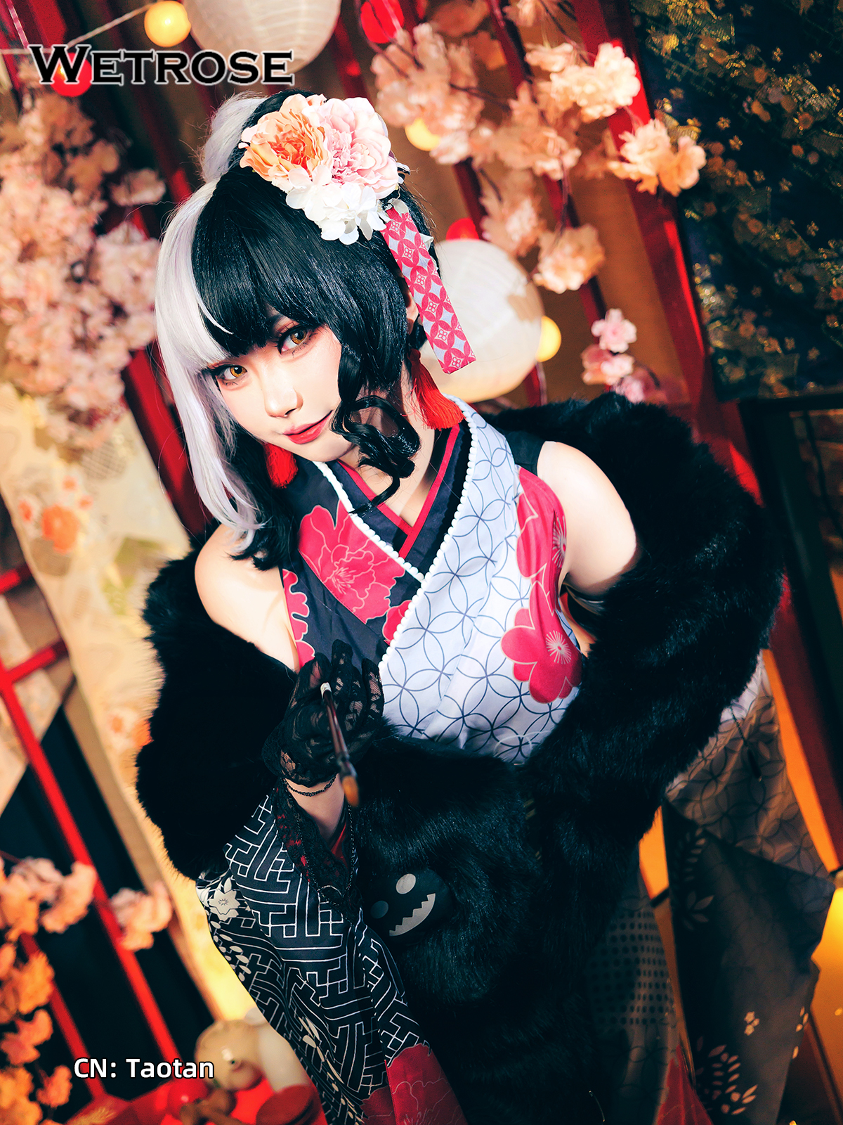 [Wetrose] In Stock Hololive EN Vtuber Shiori Novella New Year Kimono ...