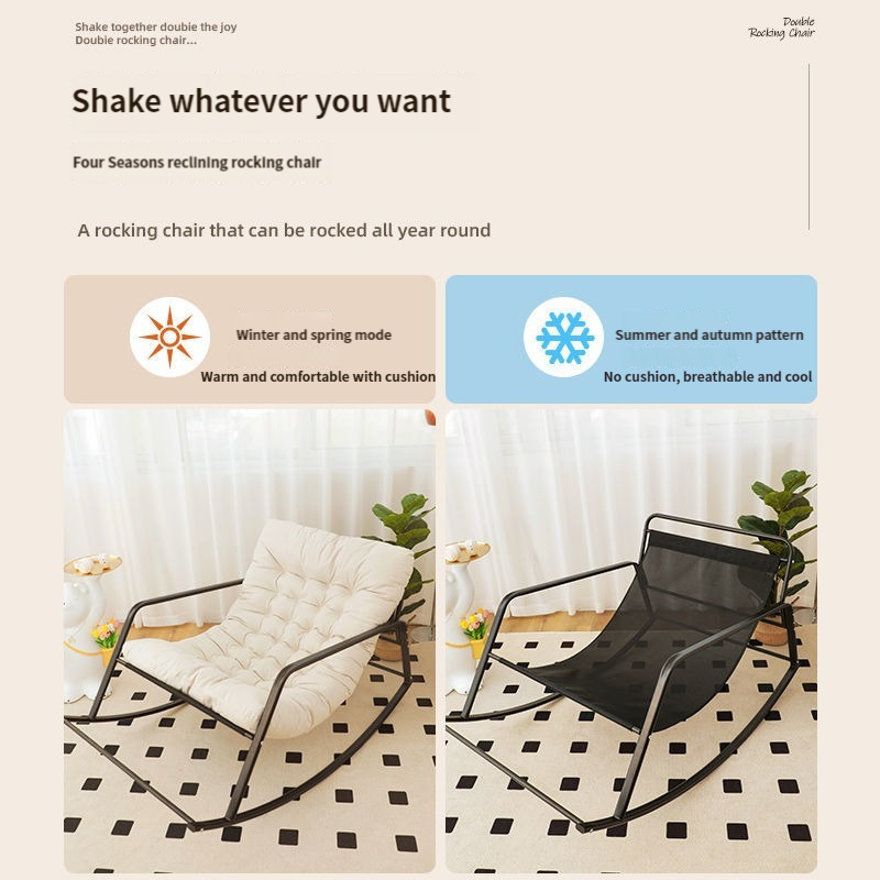 Rocking Chair For Adult Leisure Rocking Chair Double Home Reclining ...