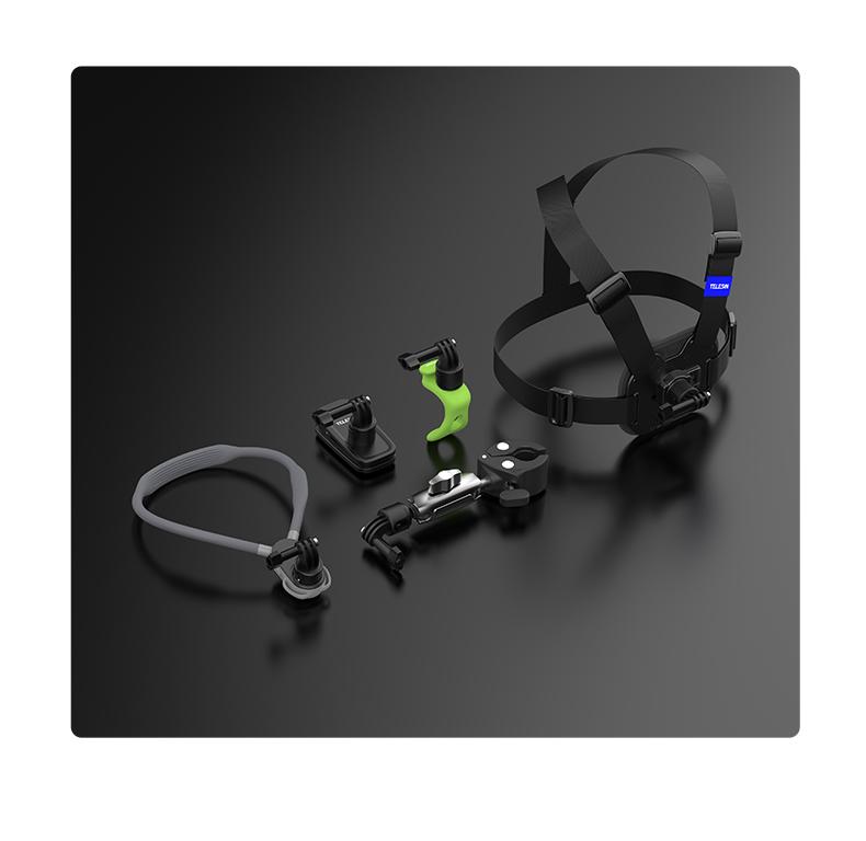TELESIN Quick Release Neck Mount for DJI Osmo Action 6 5Pro 4 3 GoPro ...