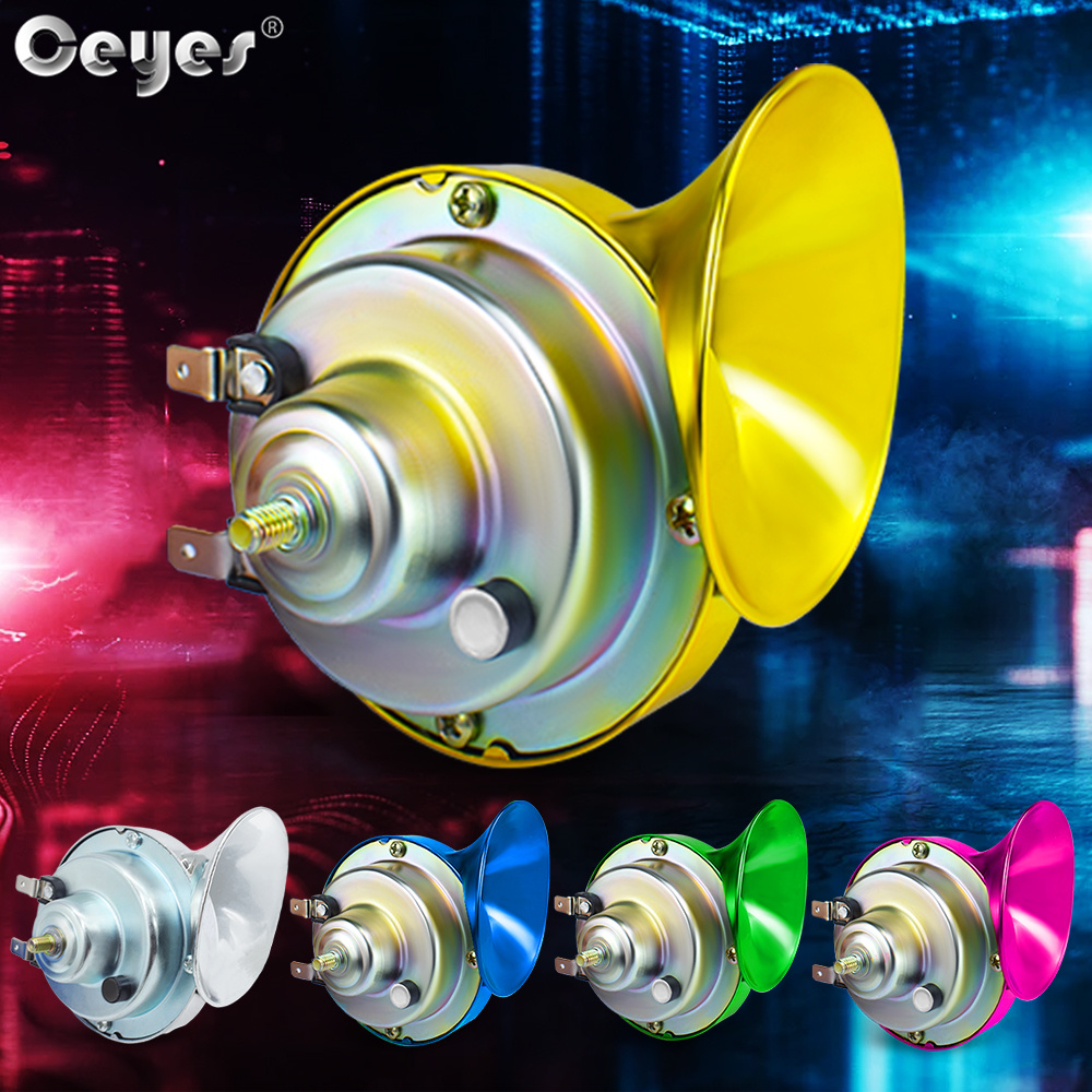 Ceyes Car Horn 12V Super Loud 300DB Snail Horn Waterproof Car Boat ...