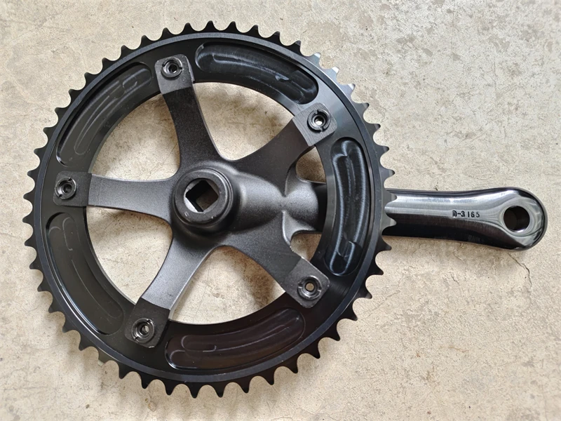 SKEACE Crankset Square Finely polished Hole Alumniun Alloy SKE Crankset ...