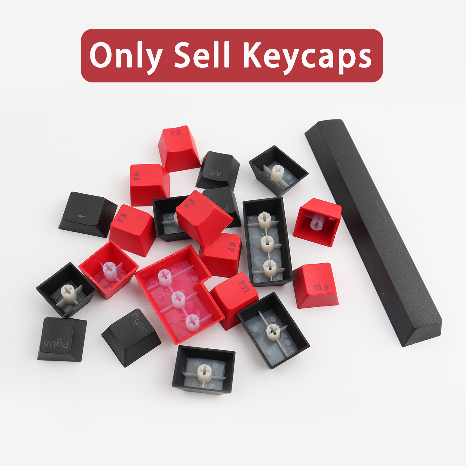 RK 64 68 Keys PBT material, OEM height mechanical keyboard keycap ...