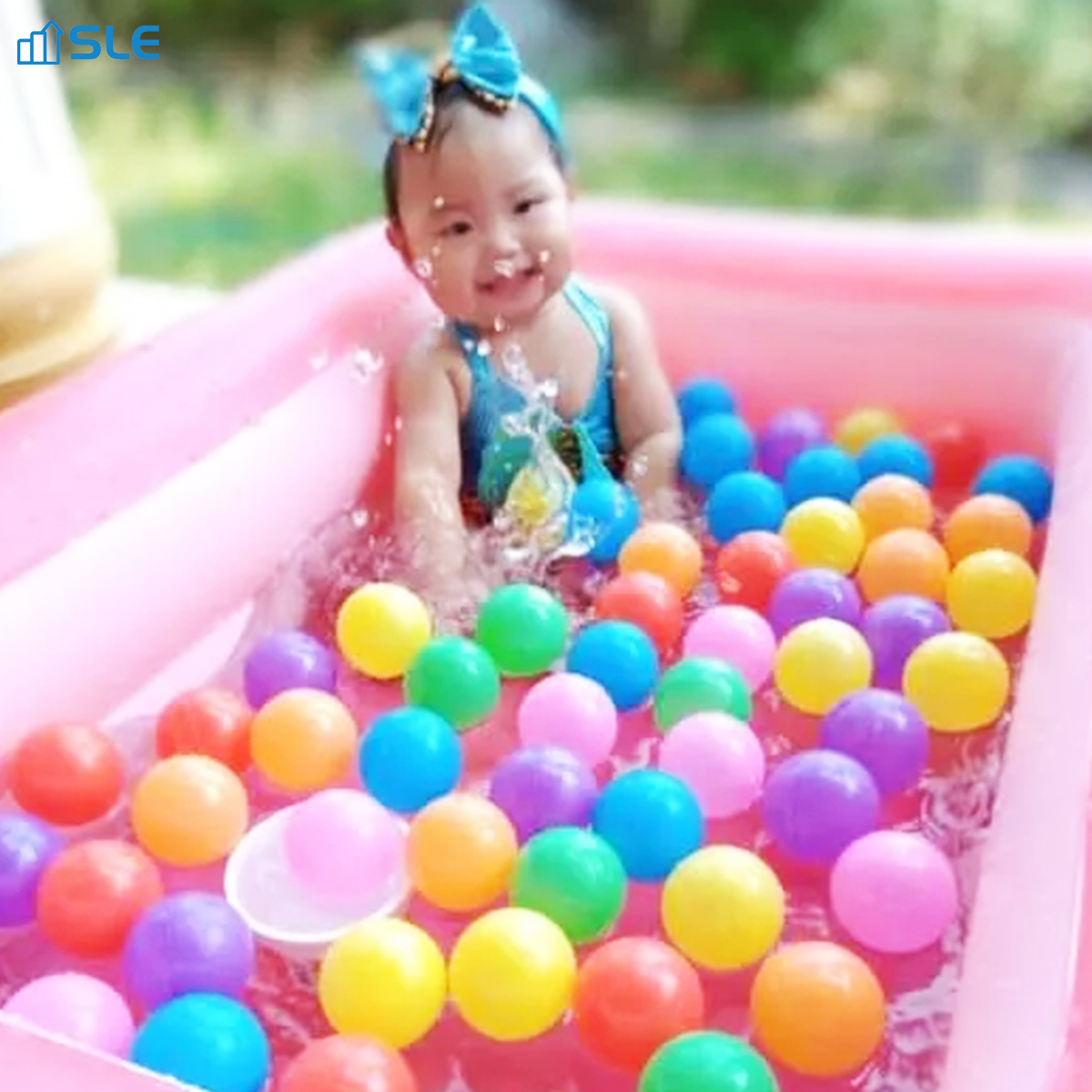 Baby Play Balls Soft Plastic Ocean Balls Diameter 5.5cm stress ball ...