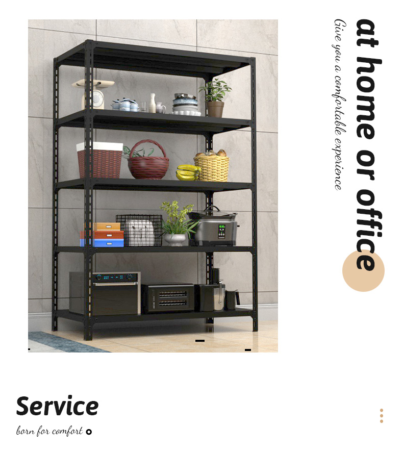 3/4/5 Layers Angle Steel display Shelves Organizer Rack Metal Shelf ...