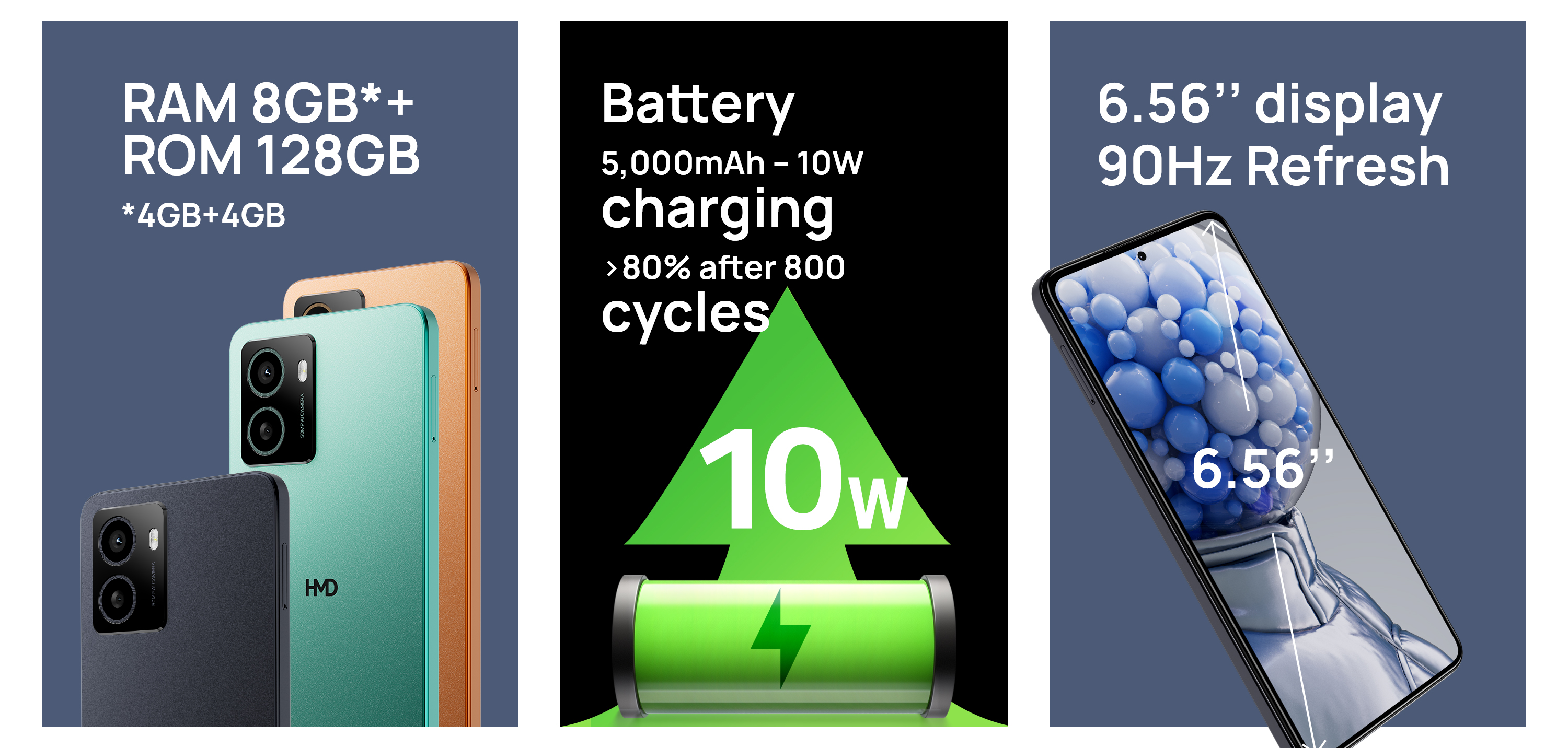 HMD Smartphone Pulse Plus 50MP AI Dual Cam 8GB+128GB 1 Year Swap Servie for Warranty | Shopee ...