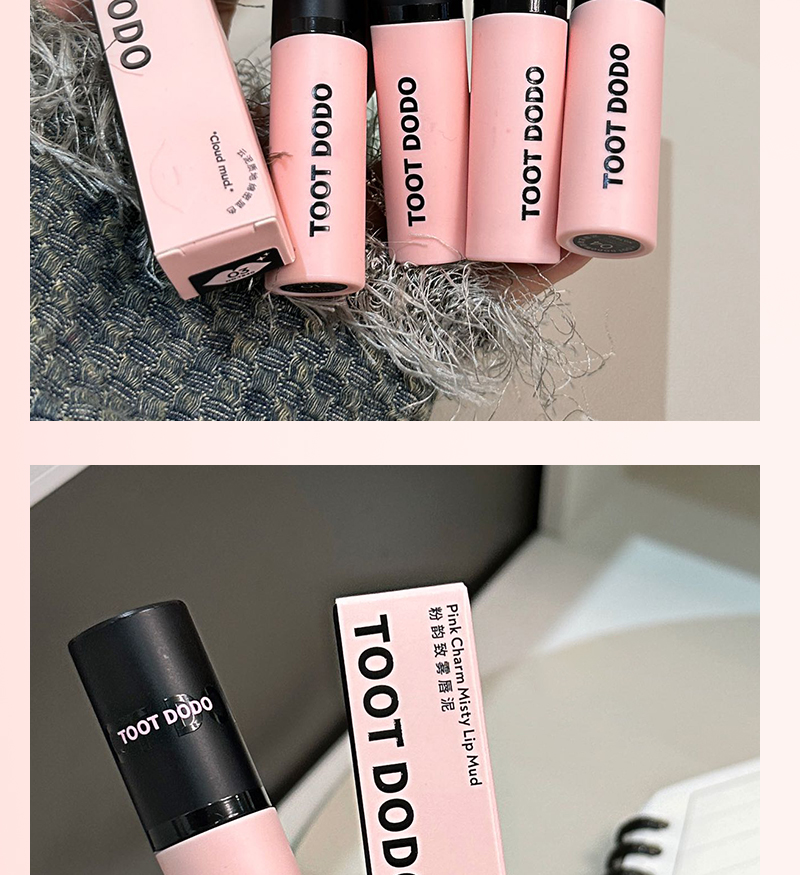 Toot DODO Korean Style Makeup Non-Fade Matte Lipstick Velvet Lip Gloss ...