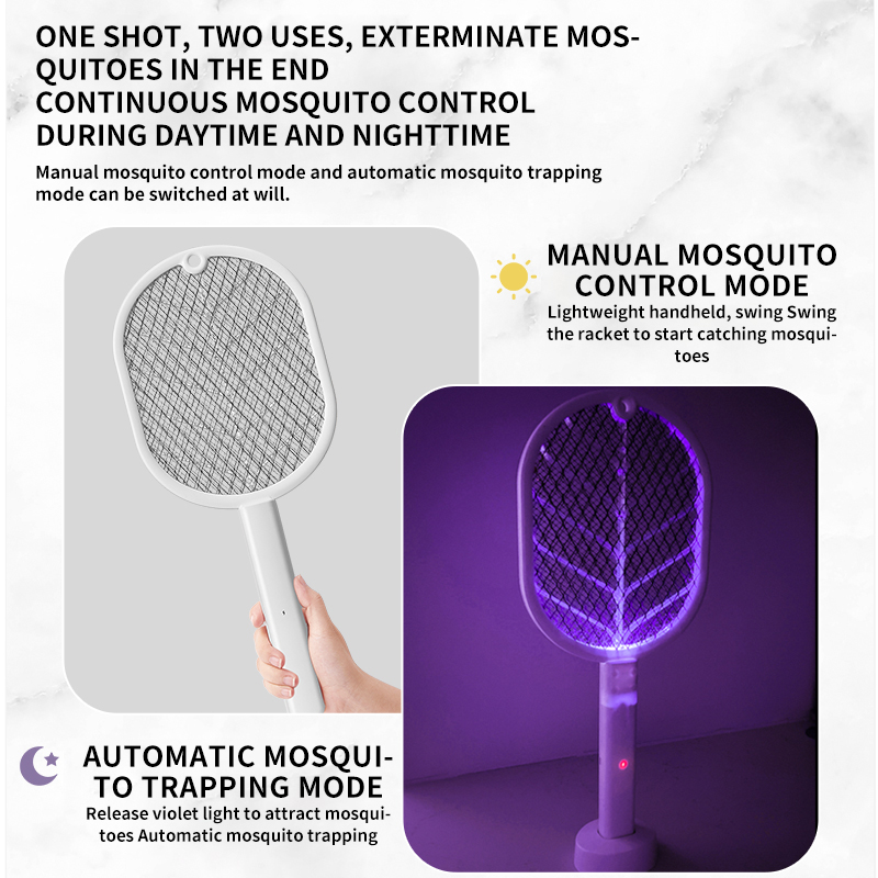 Foldable Rechargeable Powerful Mosquito Repeller 2 in 1 Mosquito ...
