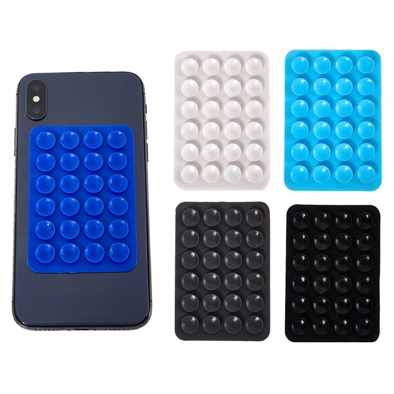 5PCS Mobile Phone Sucker Silicone Pad Suction with Strong Adhesive ...