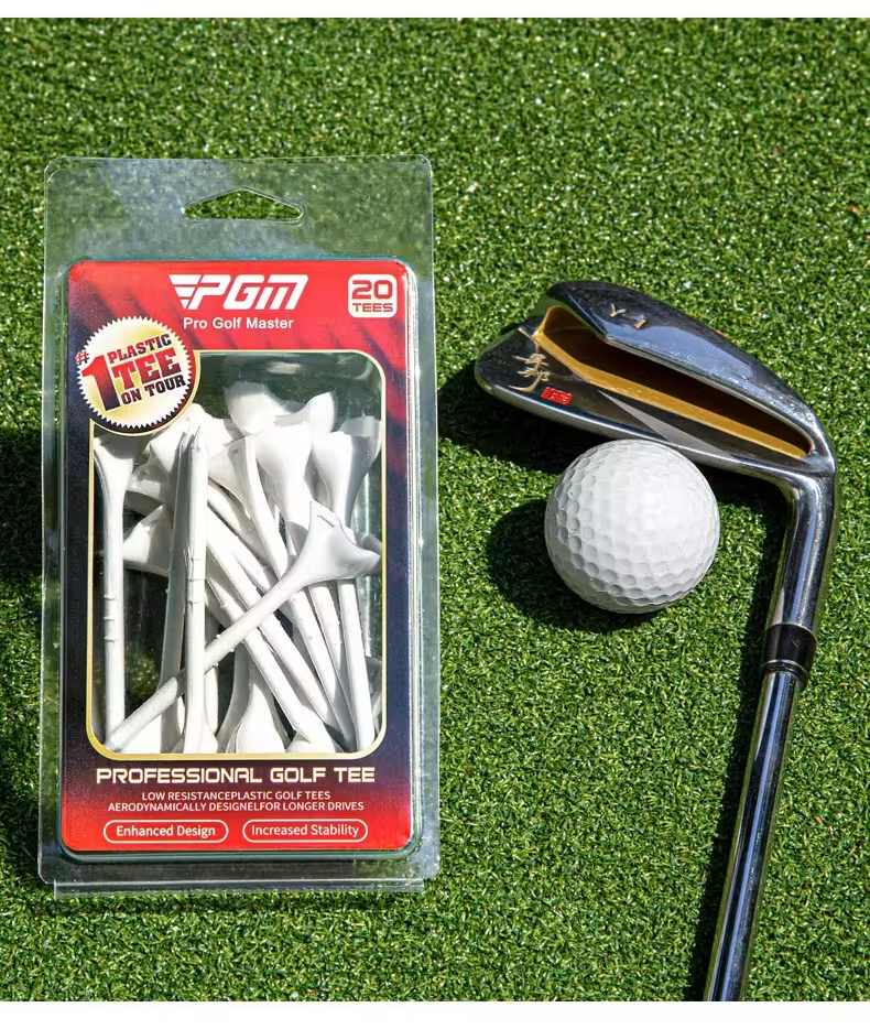 Pgm Golf tee10°Diagonal Insert Ball Nail Aiming Arrow 83mm Serve Wooden ...