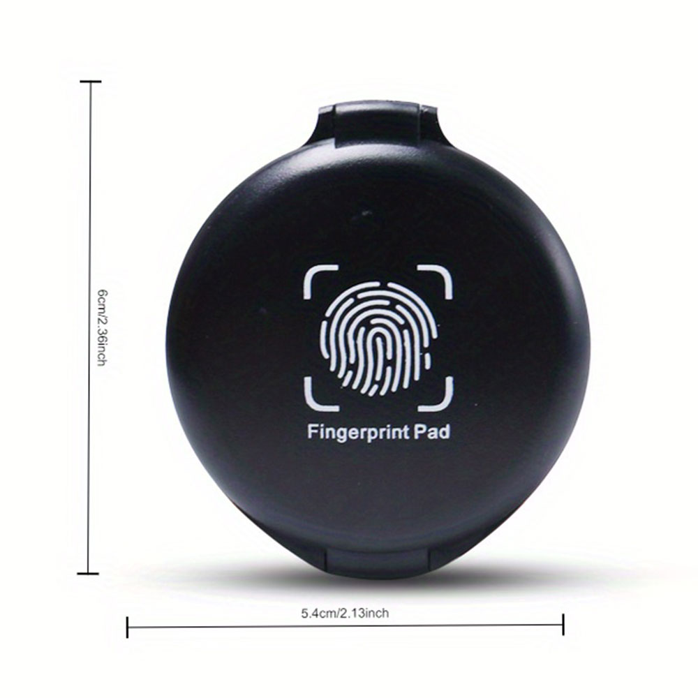 Fingerprint Stamp Pad, Thumb Stamp Pad for Certificate Supplies ...