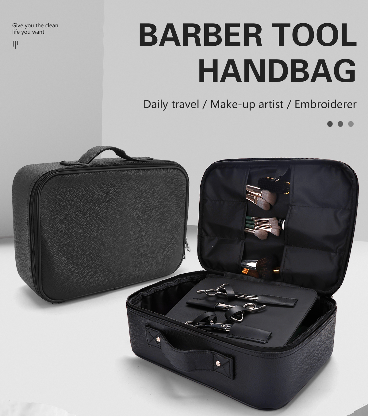 Spot quick hair #hairdressing tool bag barber shop multifunctional ...