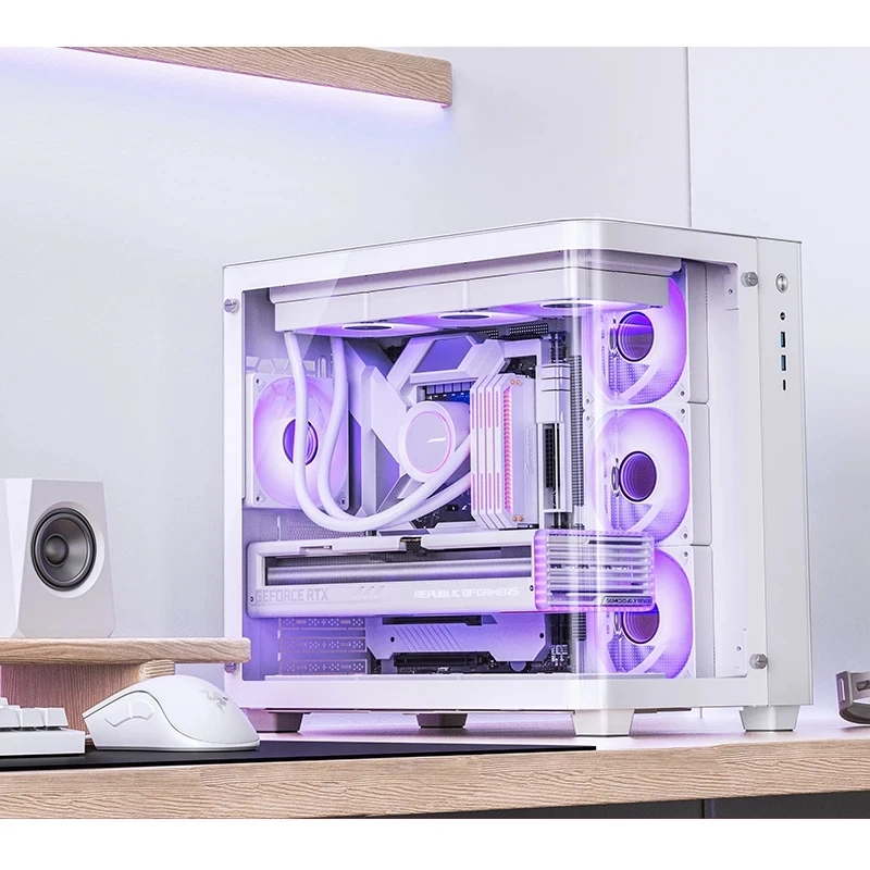 JONSBO TK-3 ITX/M-ATX/ATX Case for PC Gamer Cabinet Support Dual 360 ...