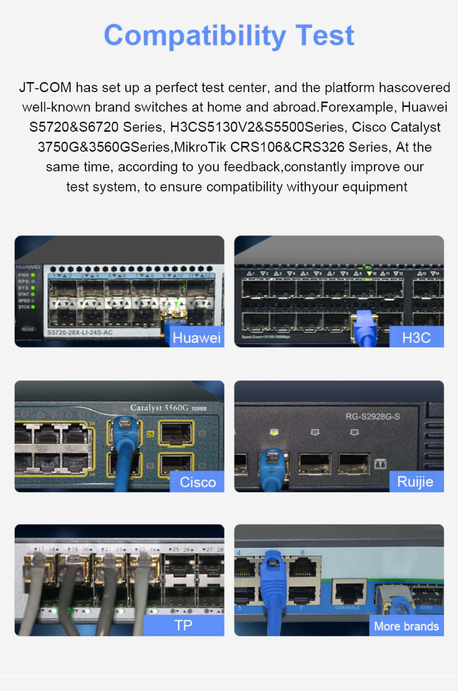JT-COM 10G SFP+ to RJ45 Ethernet Copper SFP Transceiver, RJ45 to SFP+ ...