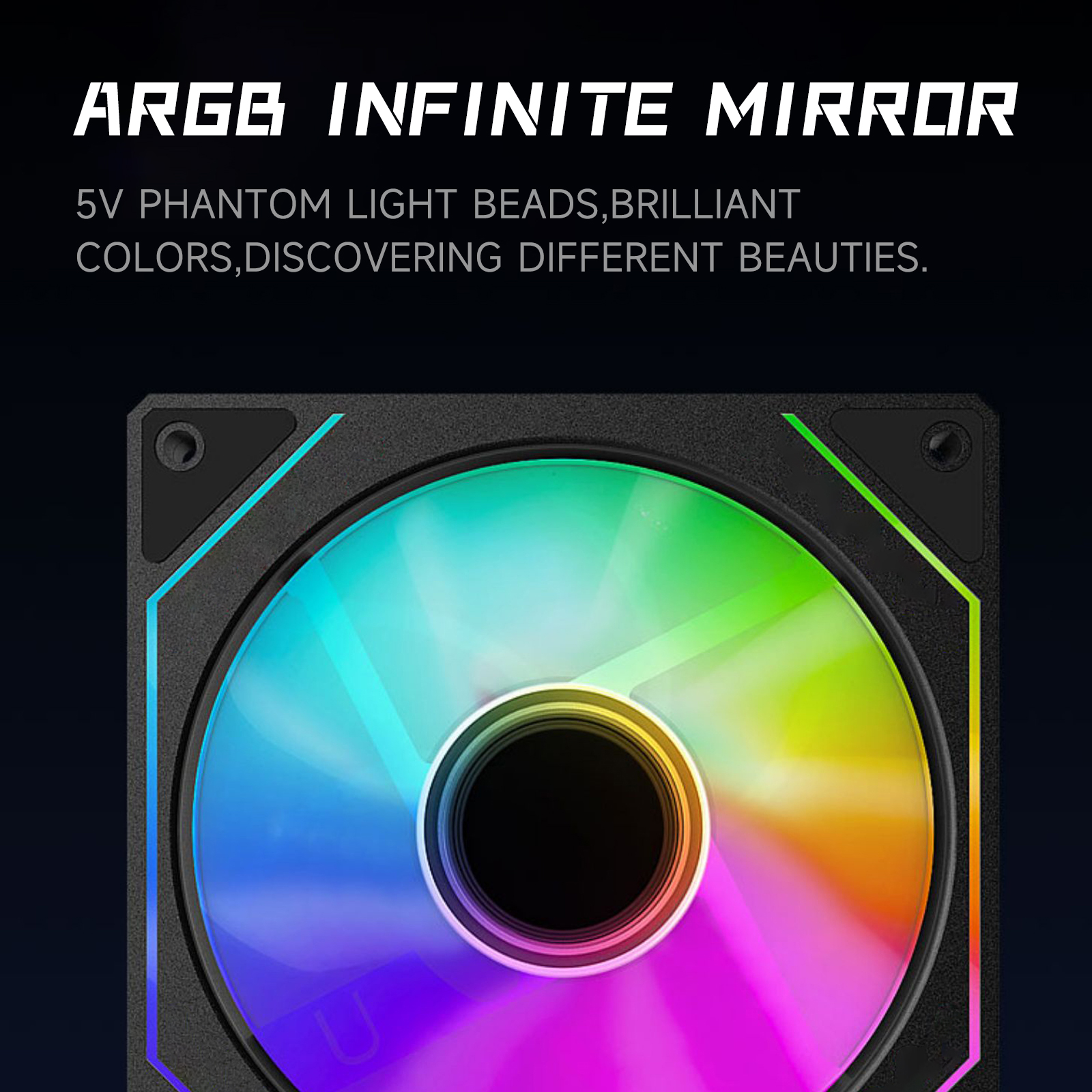 Jungle Leopard Prism 4Pro ARGB CPU Fan 120mm 5V 3PIN ARGB 4PIN PWM ...