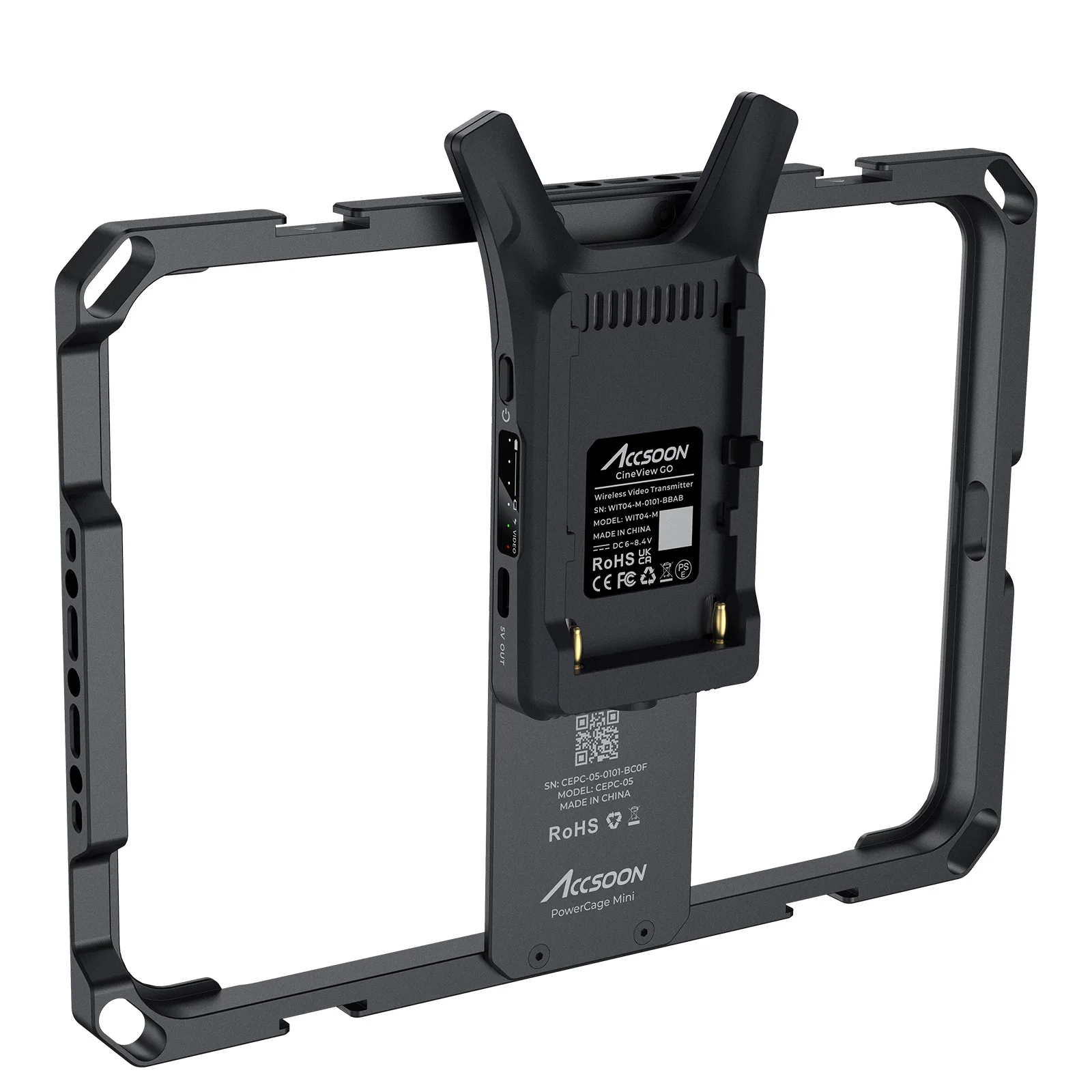 Accsoon CineView Nano Mini Wireless Video Transmitter with Phone Clamp ...